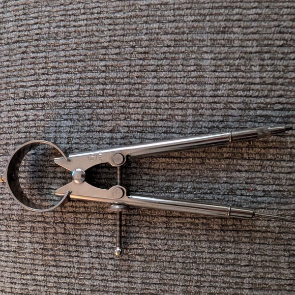Office | Vintage Bow Compass Drafting Drawing Circle Tool Japan ...